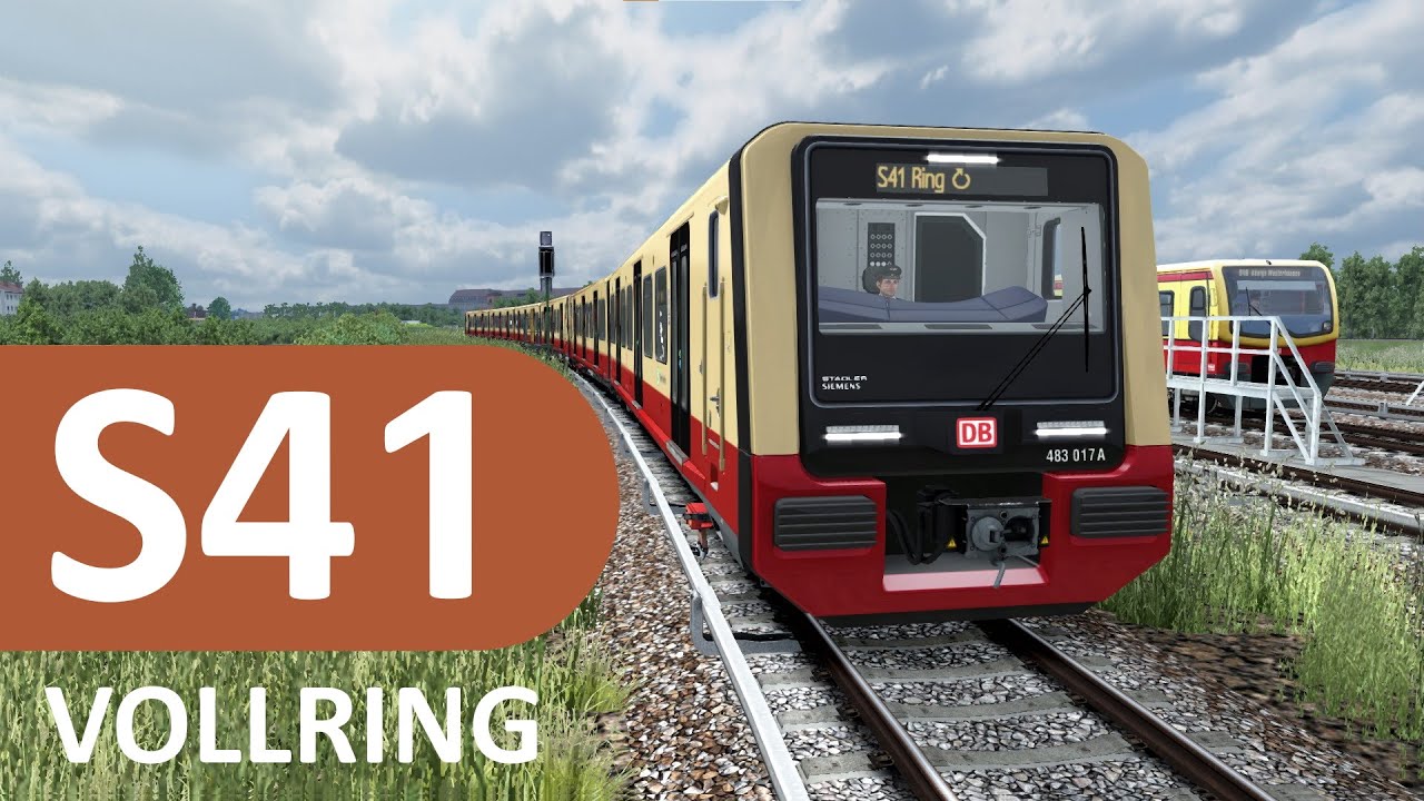 Train Simulator - S-Bahn Berlin - S41 Ringbahn - VOLLRING - BR483 - mit ...