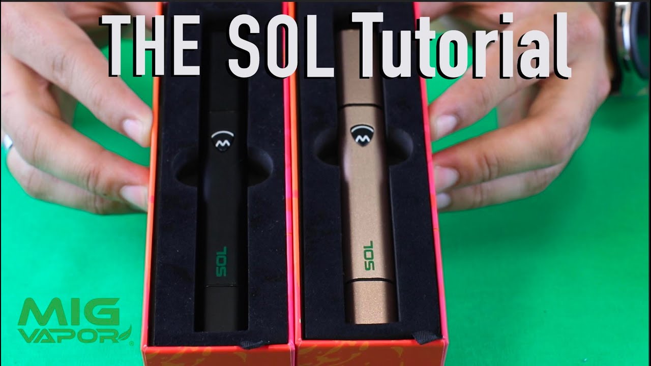 Sol Dab Pen Electric Nectar Collector by Mig Vapor | Tutorial | Review ...