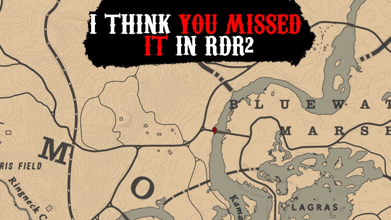 I Think You Missed It - RDR2 - YouTube