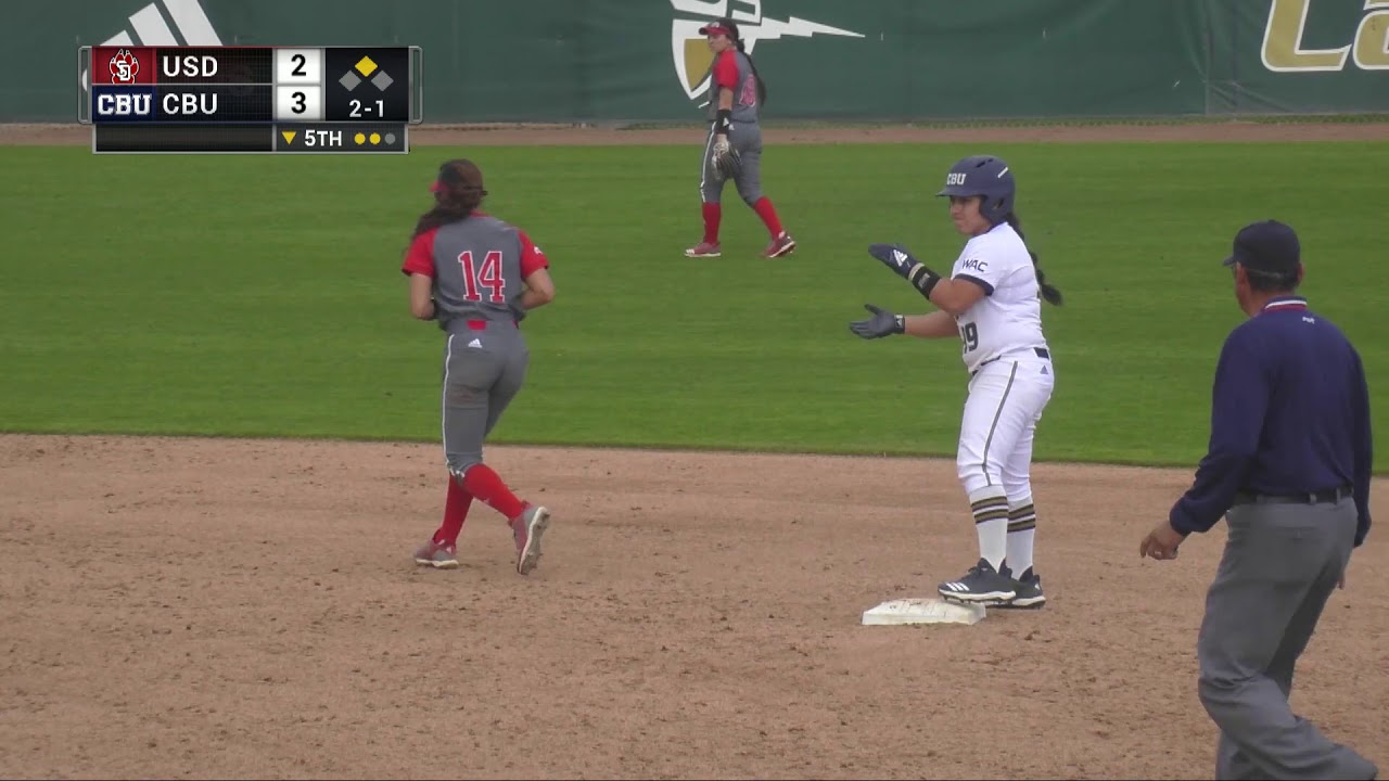 CBU Softball vs South Dakota - YouTube