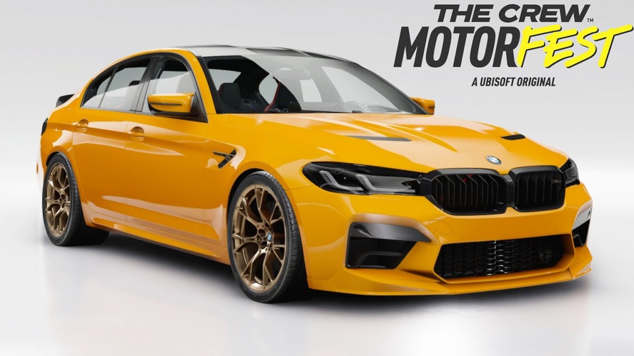 The Crew Motorfest BMW M5 CS Customisation & Pro Settings - YouTube