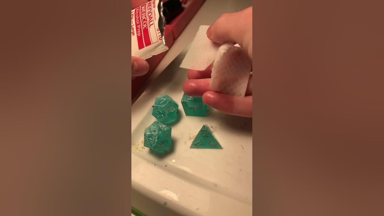 Resin Dice Tutorial - Video 4: Numbers - YouTube