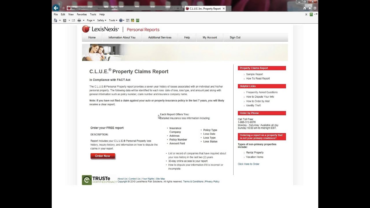 How To Obtain Clue Reports - YouTube