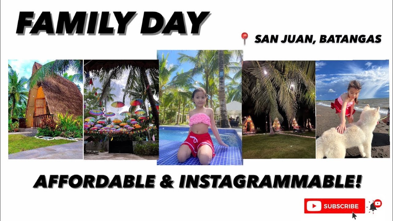 FAMDAY - Affordable & Instagrammable Resort in Batangas | Samarah's ...