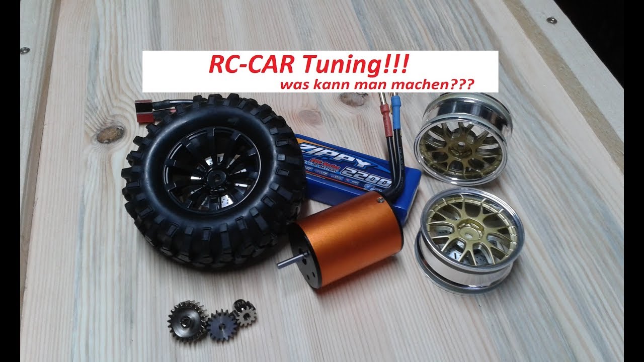 RC CAR Tuning!!! Was kann man machen??? Elektro für Anfänger! - YouTube