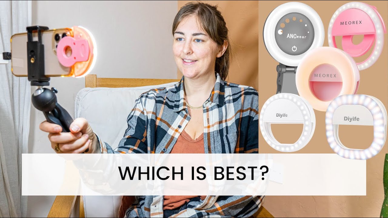 TESTING 5 PHONE RING LIGHTS, SO YOU DON'T HAVE TO! Best Phone Ring ...