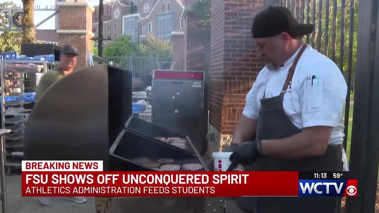 Florida State shows off unconquered spirit by giving back to students ...