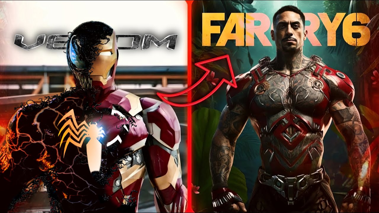 💥AVENGERS SYMBIOTE but FAR CRY 6 AVENGERS💣| MARVEL & DC | Spider-man ...