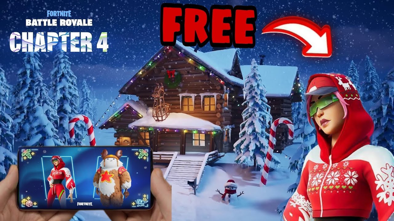 How to get the free ARCTIC ADELINE skin early in fortnite - YouTube