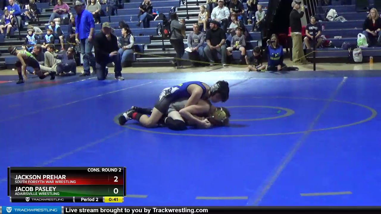 Novice 86 Jacob Pasley Adairsville Wrestling Vs Jackson Prehar South ...