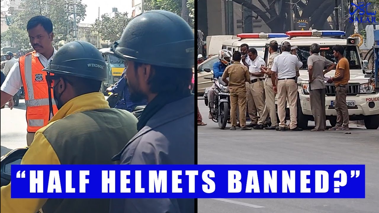 "Half Helmets Banned?" | Half Helmet Row | Helmets Are Life-Saving But ...