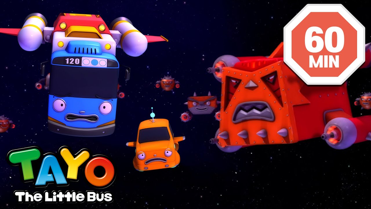 Tayo English Episode l The little buses go on an adventure into Space!🚀 ...