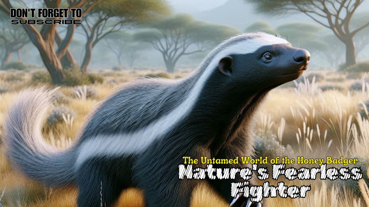 The Untamed World of the Honey Badger: Nature's Fearless Fighter - YouTube