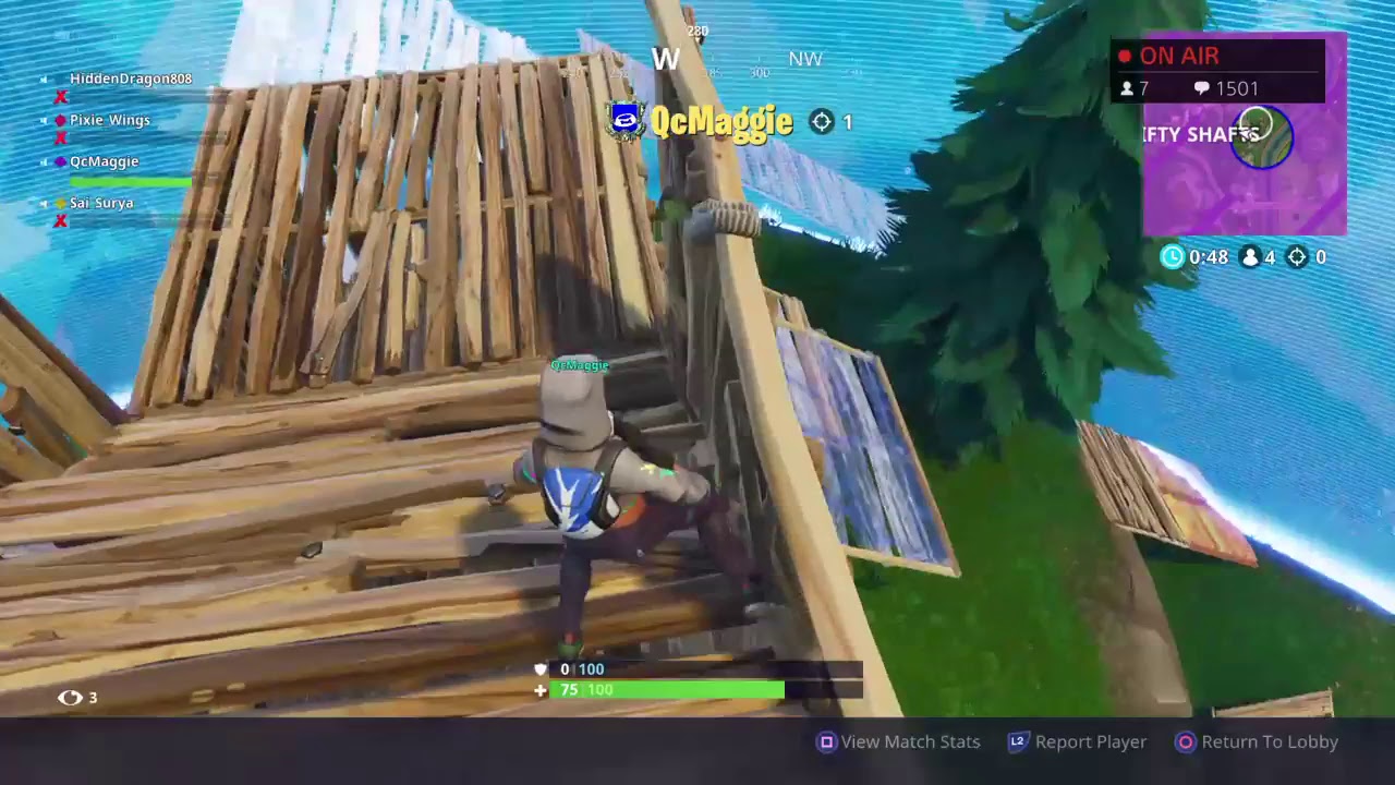 FORTNITE LIVE PIXIE WINGS **Road to 1500 subs!** - YouTube