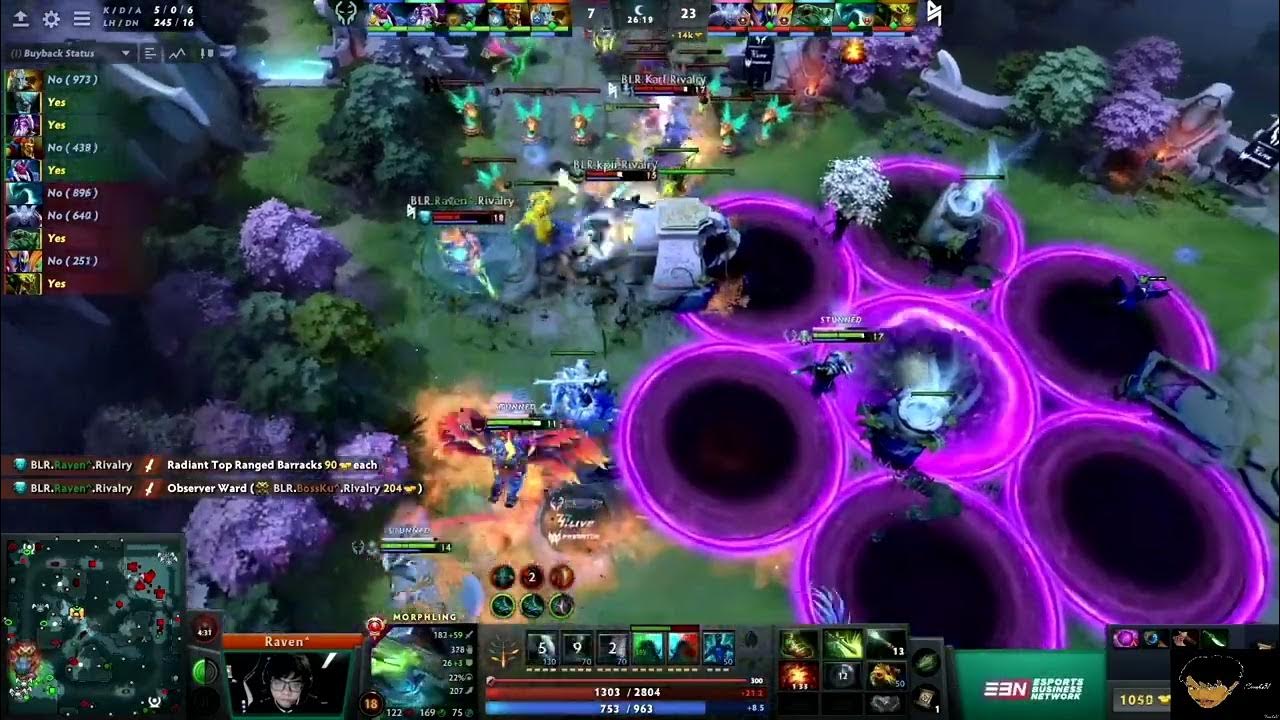(Dota2) Blacklist Rivalry VS Execration - Game 1 Highlights (DPC SEA 2023 Tour 3: Division I ...