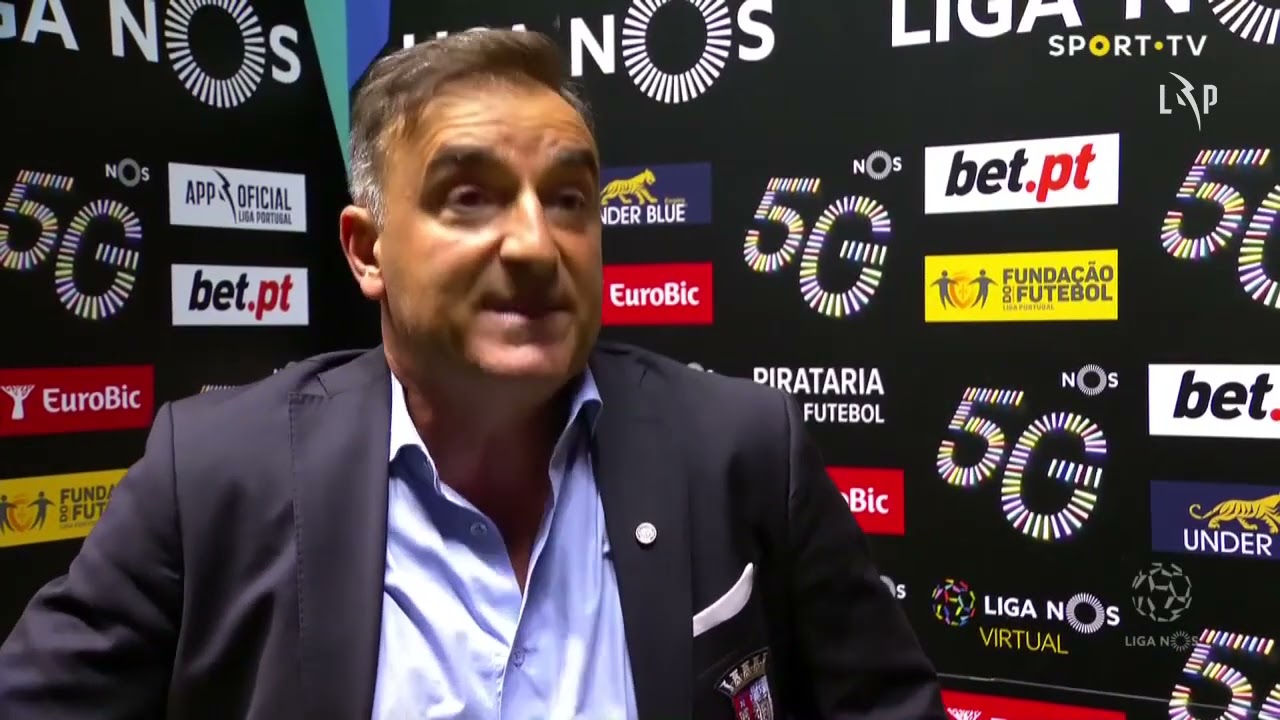 Carlos Carvalhal: "Sporting sai daqui com uma vitória muito feliz ...