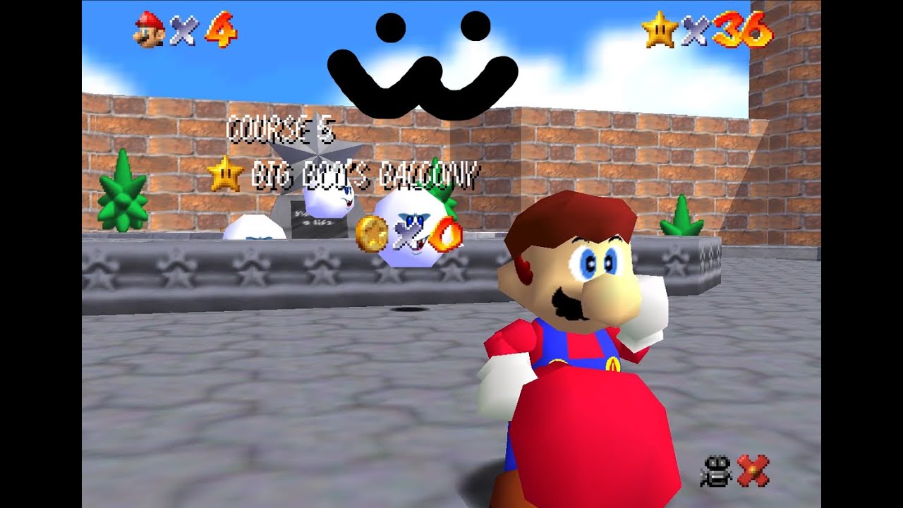 SM64 Cypher Edition (Course 5 Boo's Mansion - Star 5 Big Boo's Balcony ...