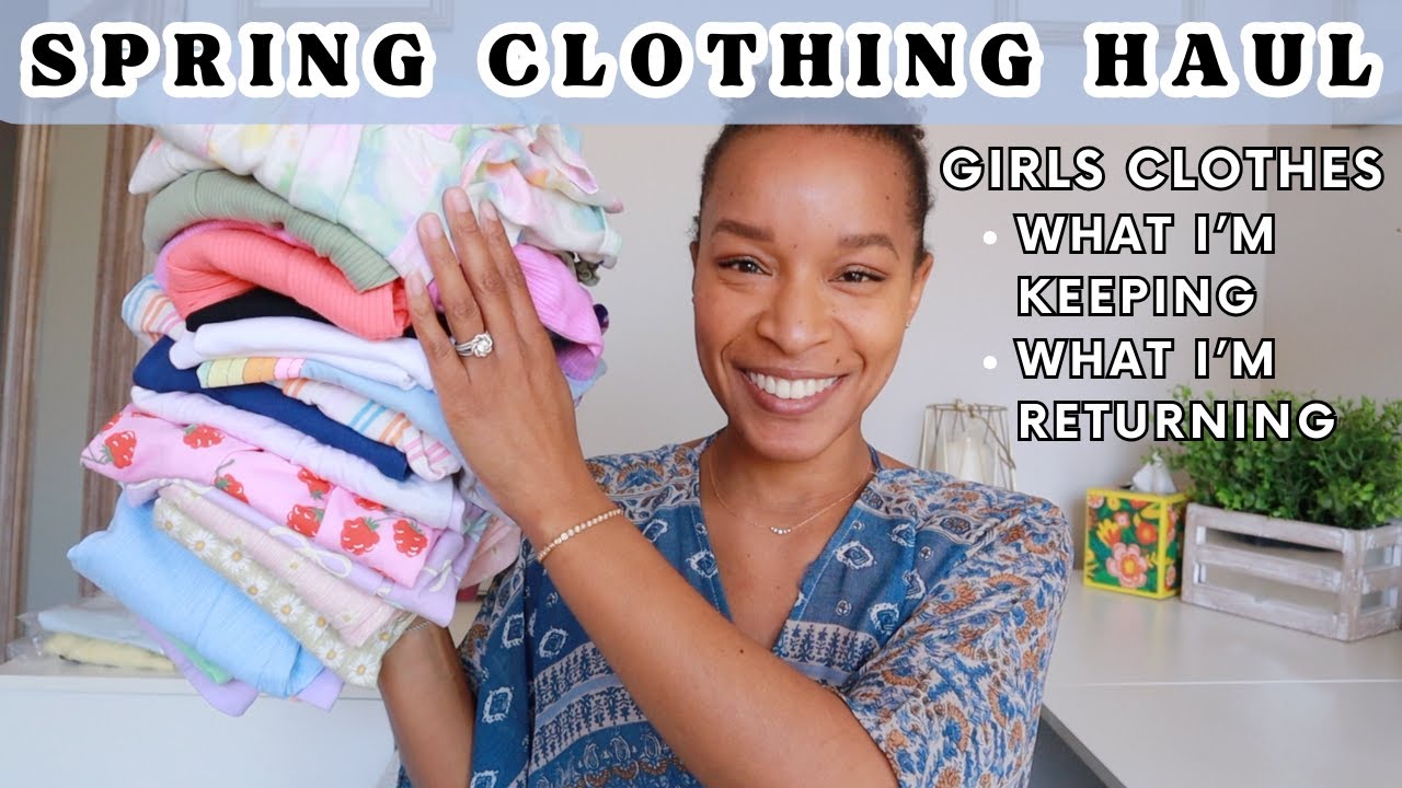 SPRING CLOTHING HAUL | GIRLS | AFFORDABLE CLOTHING - YouTube