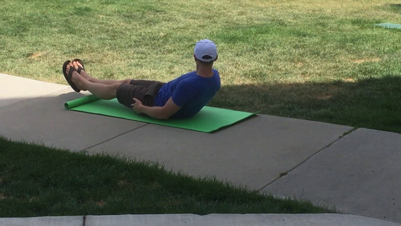 Day 8 baby shark abs in the shade - YouTube