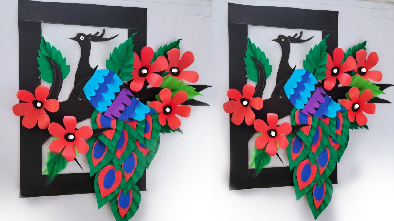 👉 “DIY Peacock Wall Decoration with Paper | Stunning Home Decor” - YouTube