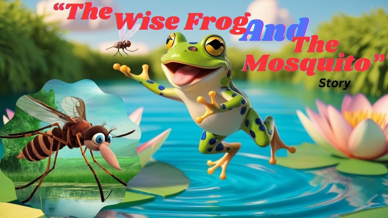 The Wise Frog and The Mosquito / Story for kids / Moral Stories - YouTube