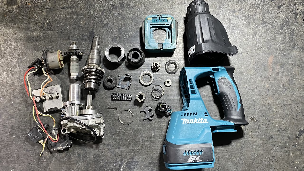 How To Repair Makita Corldless Hammer Drill DHR242 YouTube