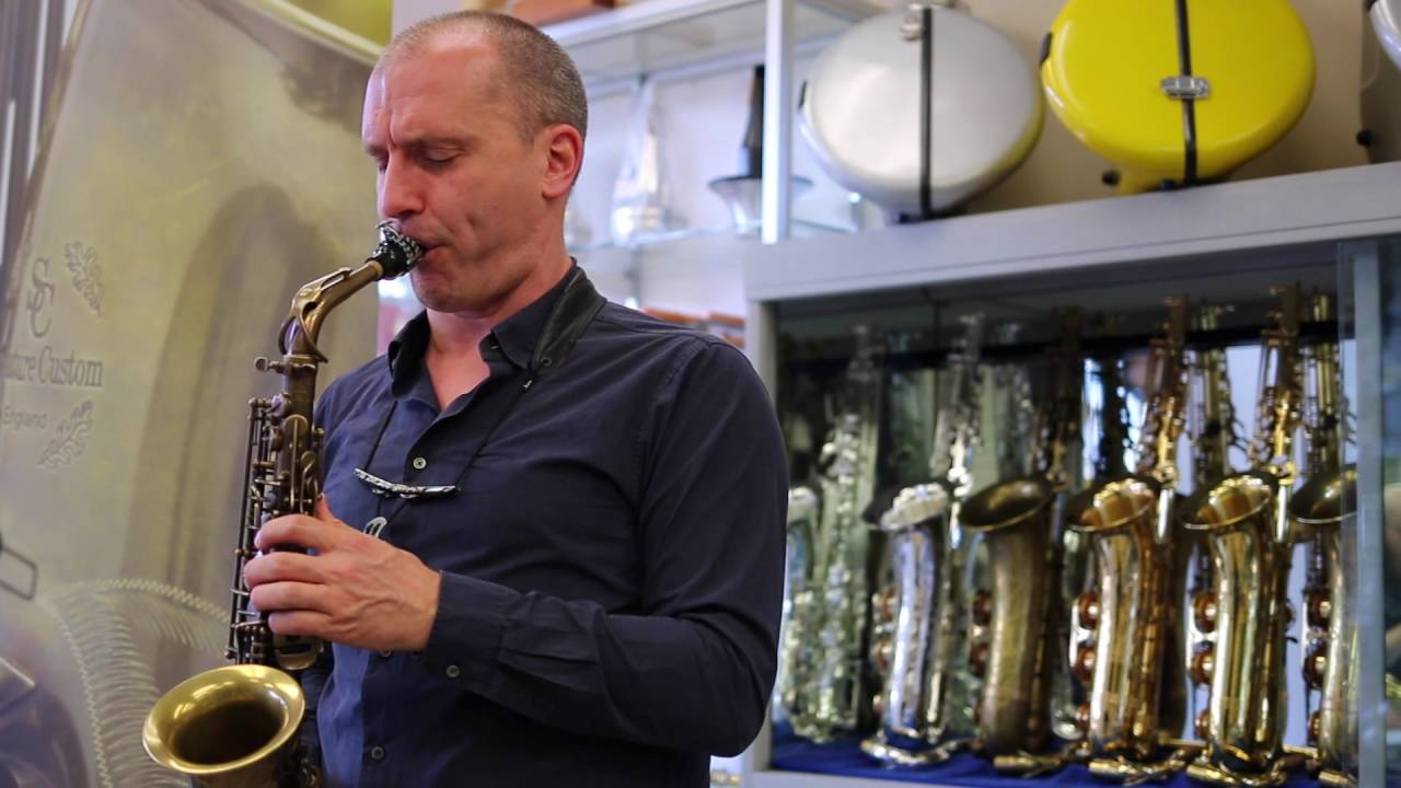 Pick of the week - Signature Custom Raw Alto Saxophone - YouTube