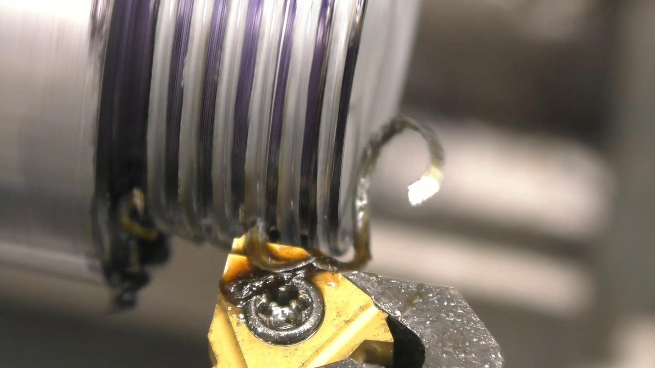 SNNC 445 P2 Screw Cutting . Plasma Weld Tokens - YouTube