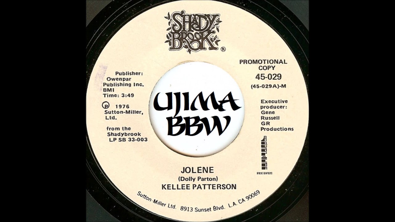 KELLEE PATTERSON Jolene SHADYBROOK RECORDS 1976 - YouTube