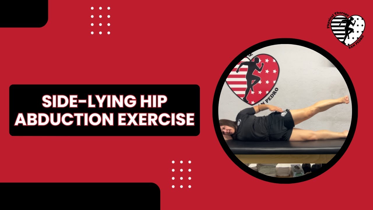 Side-lying Hip Abduction Exercise - YouTube