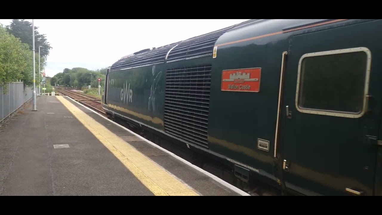 GWR HST Castle Set 43156 + 43098 Is Working 2C29 1547 Plymouth to ...