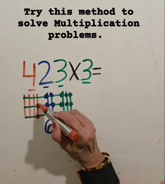 Try this method to solve multiplication problems. ##shorts - YouTube