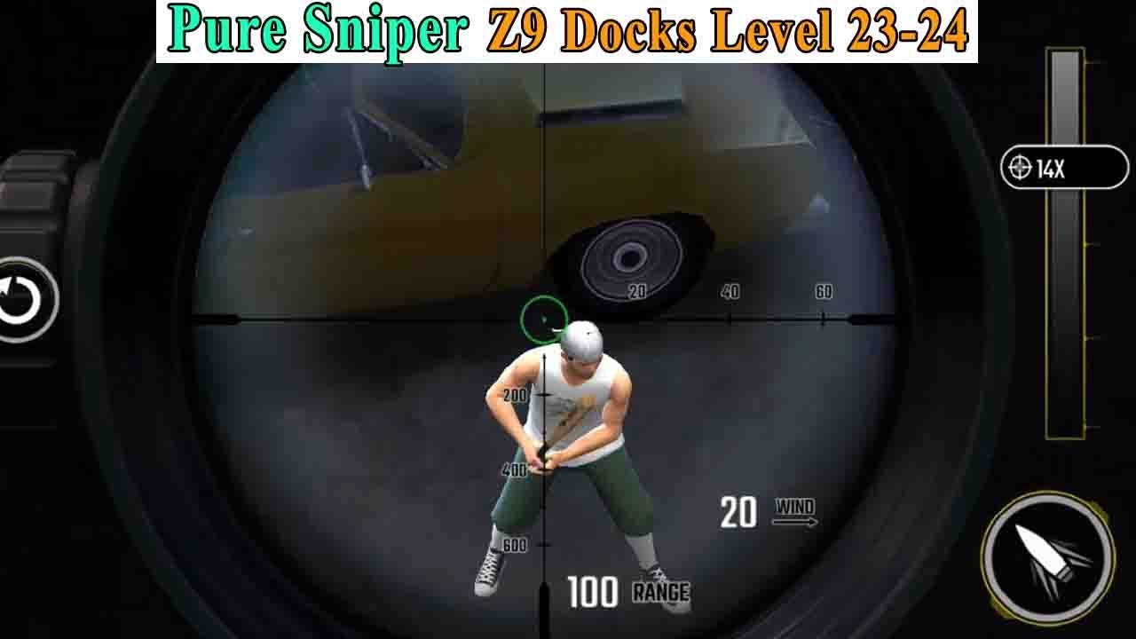 Pure Sniper Z9 Docks Campaign 23-24 | City Gun Shooting | How to play ...