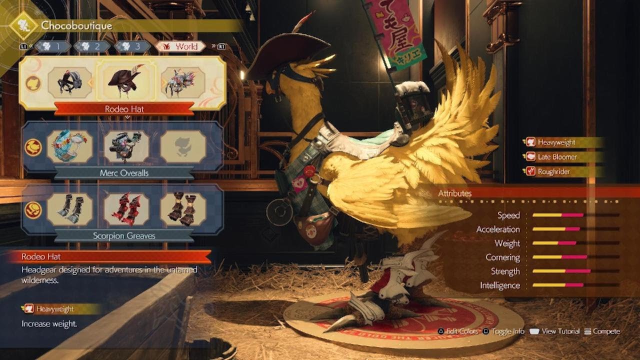 FINAL FANTASY VII REBIRTH_chocobo,Racing for the trophy - YouTube