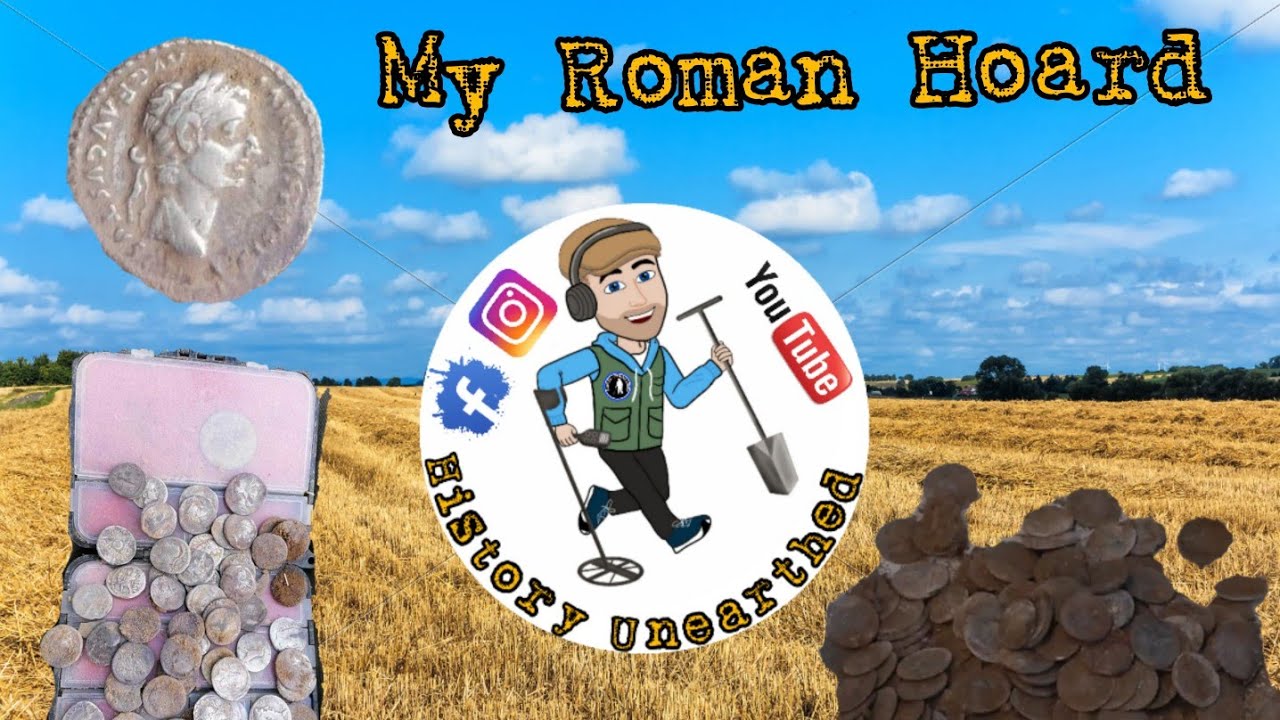 my Roman hoard from 2019 - YouTube