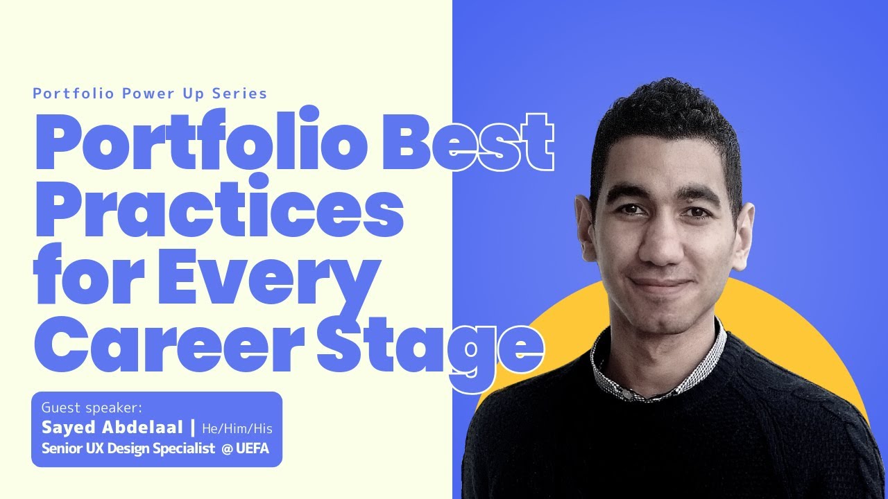 Effective portfolio structure / UX maturity levels - YouTube