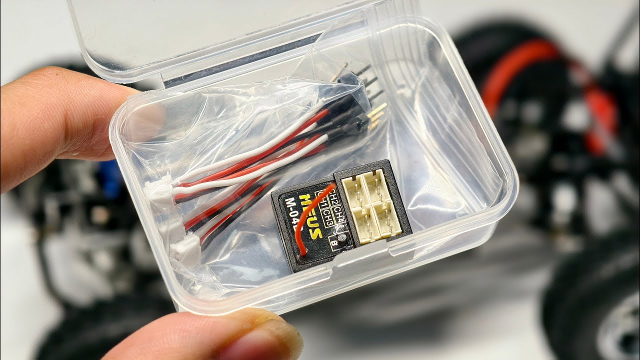 MEUS RACING M-04B 4CH Ultra Small Receiver #meusracing #rccar # ...