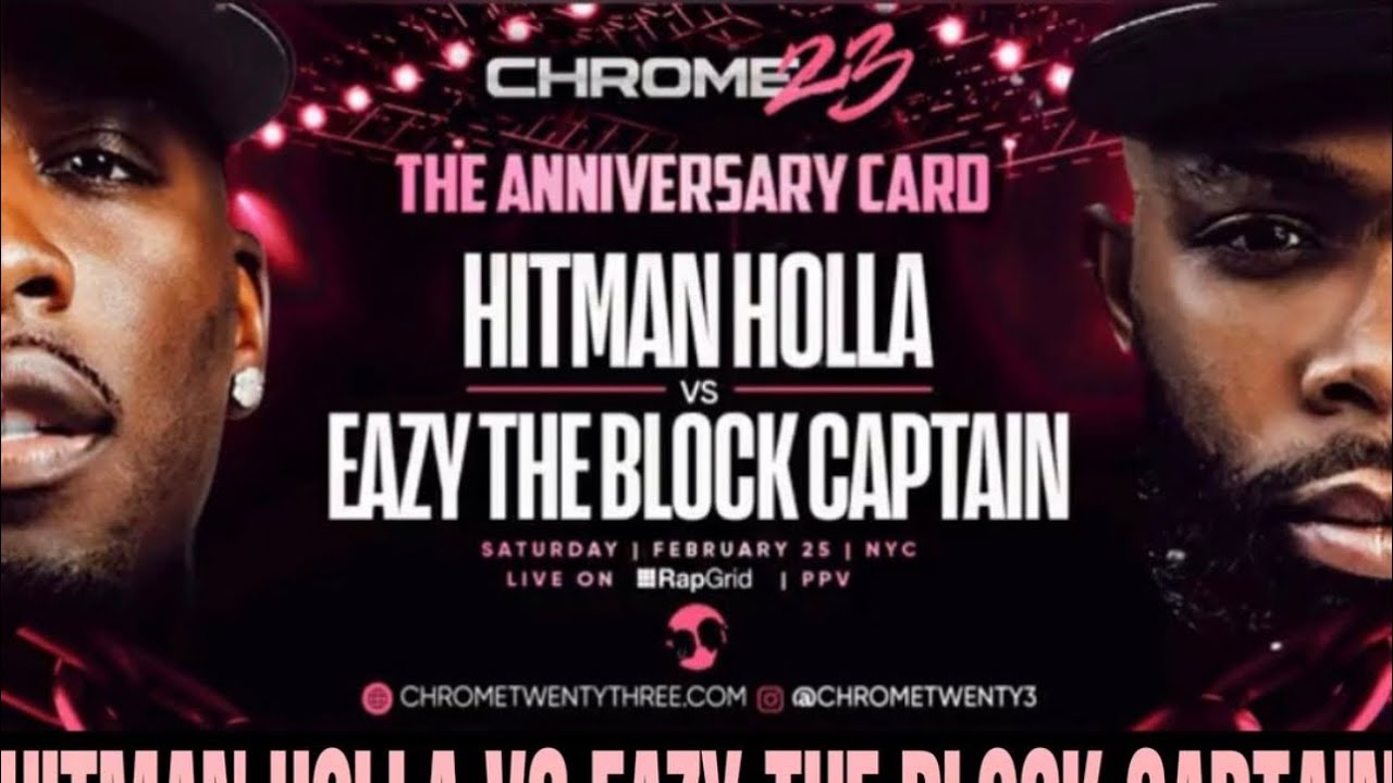 Hitman Holla vs Eazy Da Block Captain - YouTube