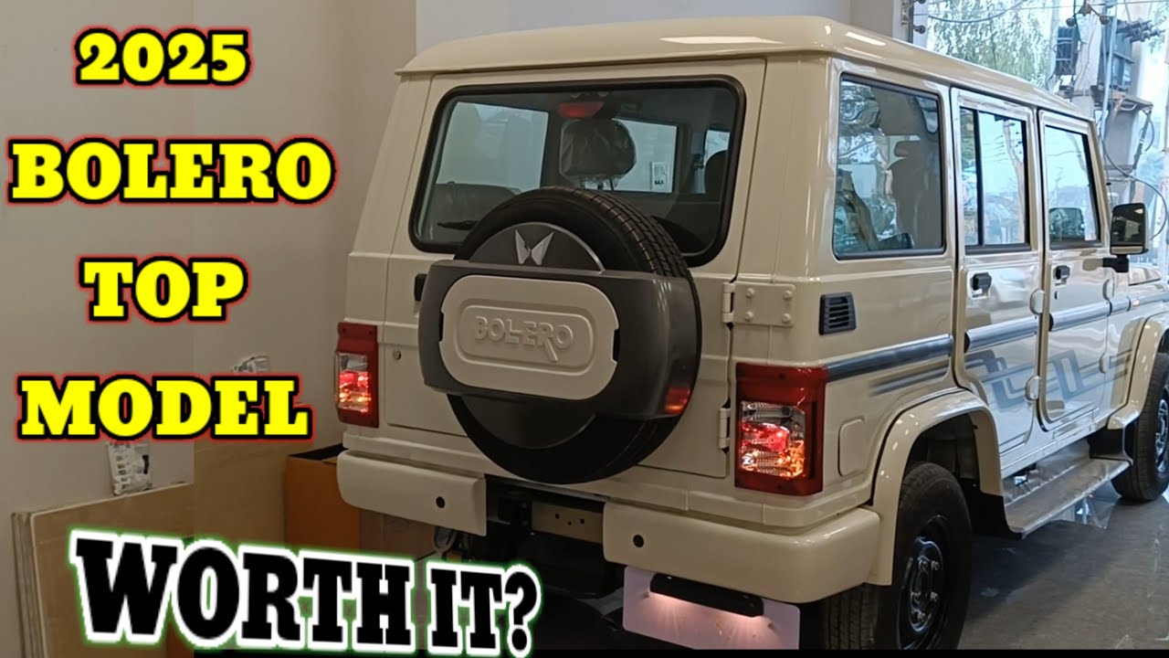 Mahendra Bolero top model 2025 | 7 seater car 🚗 Bolero 2025 new model ...