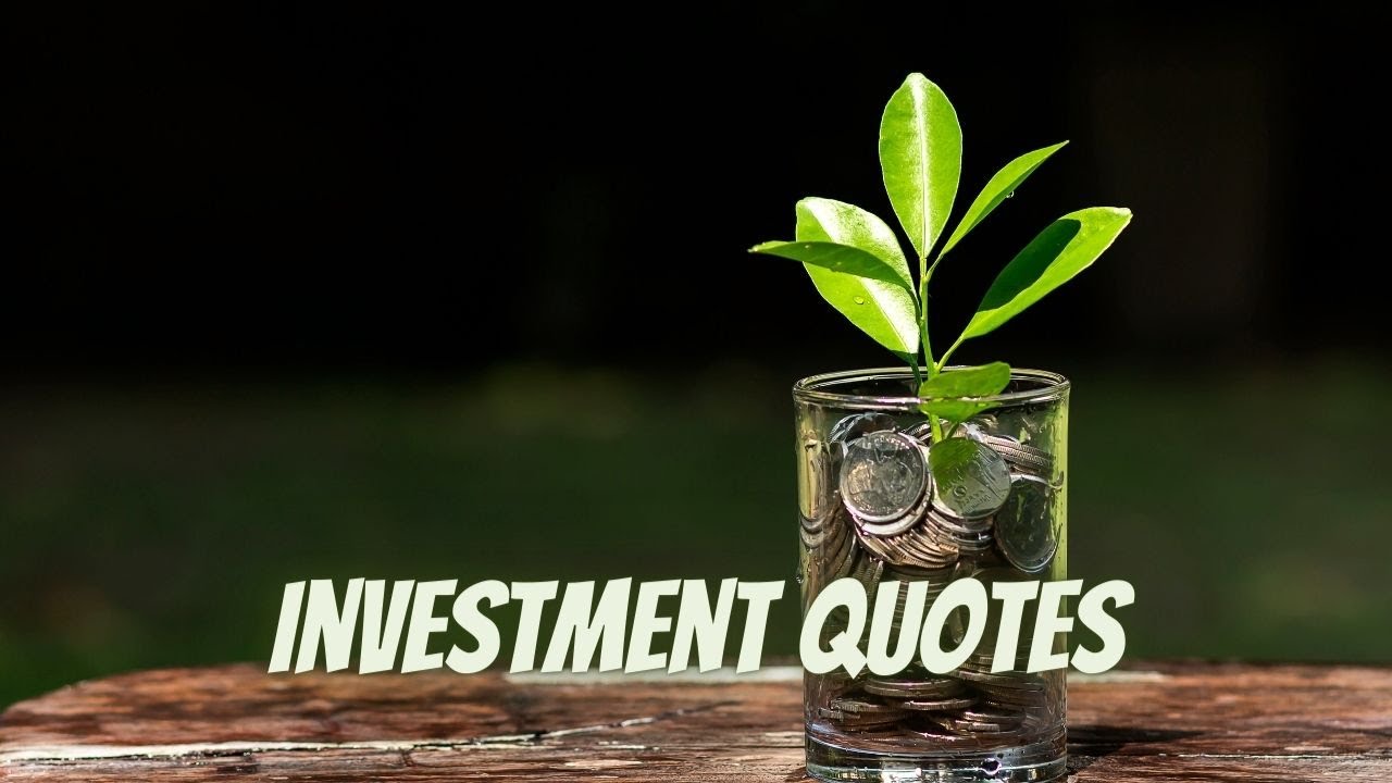 Top Investment Quotes | Best Financial Quotes |Investing Quotes - YouTube
