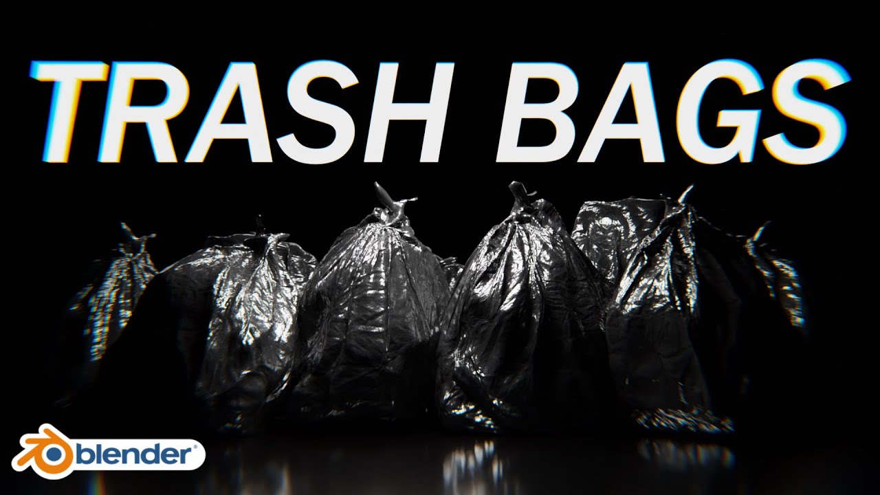 How To Easily Make Trash Bags (Blender Tutorial) - YouTube