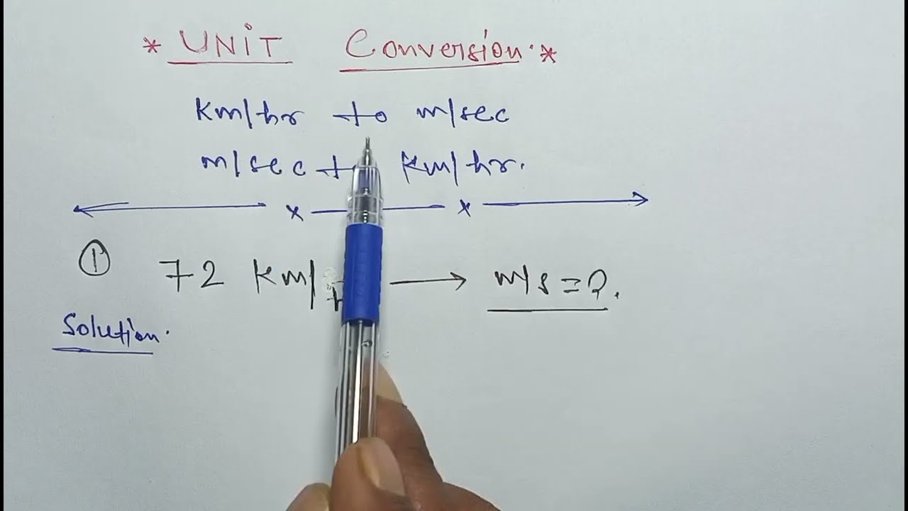 Unit Conversion km Per Hour To M Per Second metre Per Second To Unit Conversion km Per Hour To M Per Second metre Per Second To