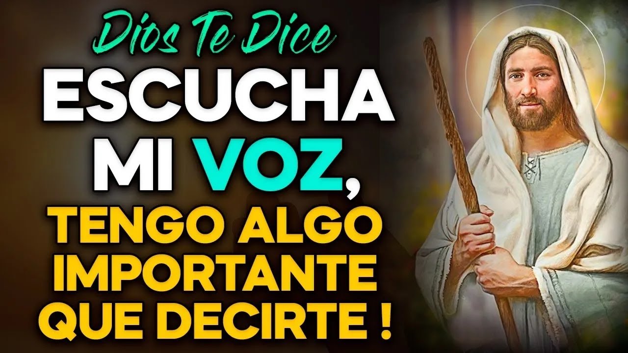 ESCUCHA MI VOZ, TENGO ALGO IMPORTANTE QUE DECIRTE (Dios Es Fiel) - YouTube