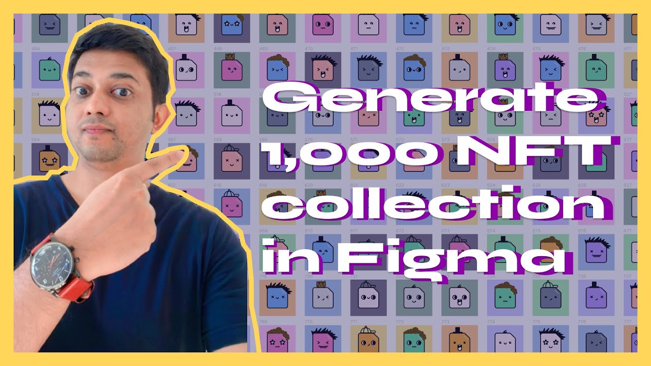 Generate 1,000 NFT collection in Figma - YouTube