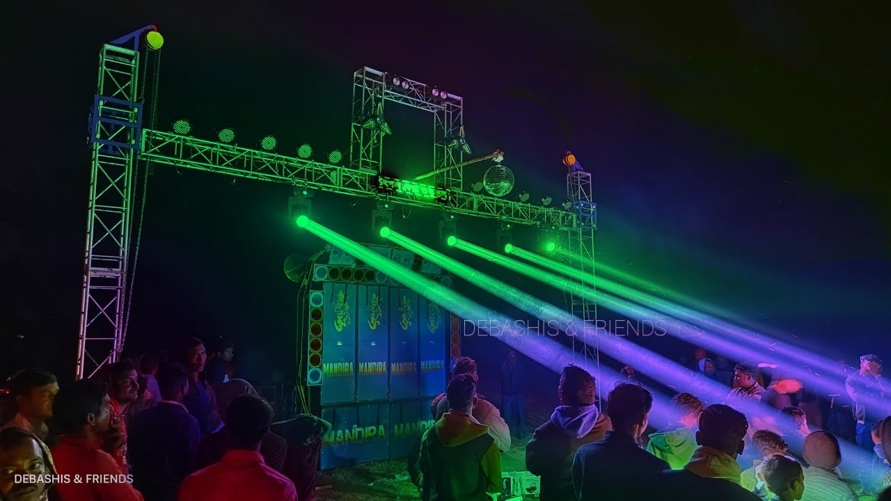 Rcf Dj Setup Sound Chek - Mondira Sound 2 Bass 4 Top With Rikta Stage ...