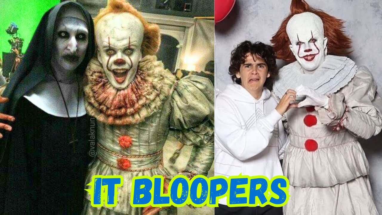 it movie behind the scenes and bloopers - YouTube