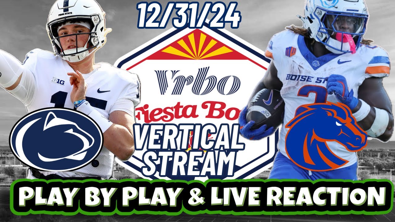 Penn State vs Boise State Live Reaction | CFB Playoff | 12/31 ...