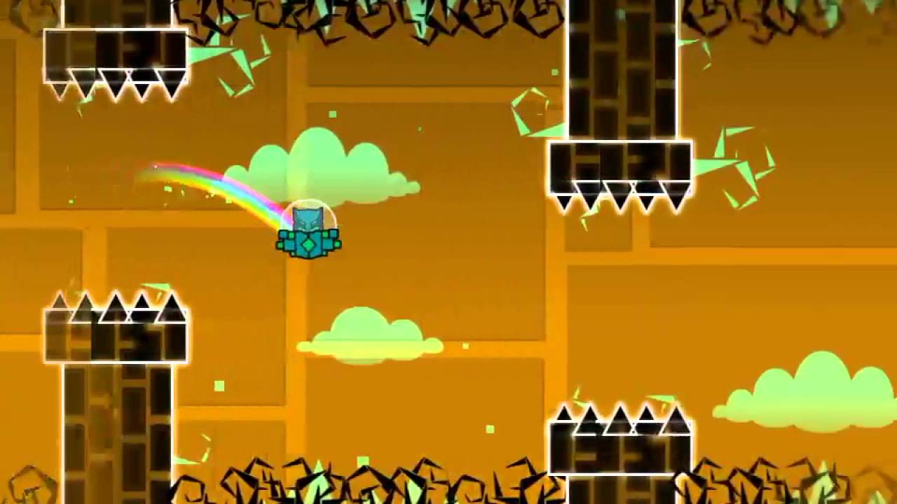 Flappy bird | Geometry Dash 1.9 | A very jumping level - YouTube