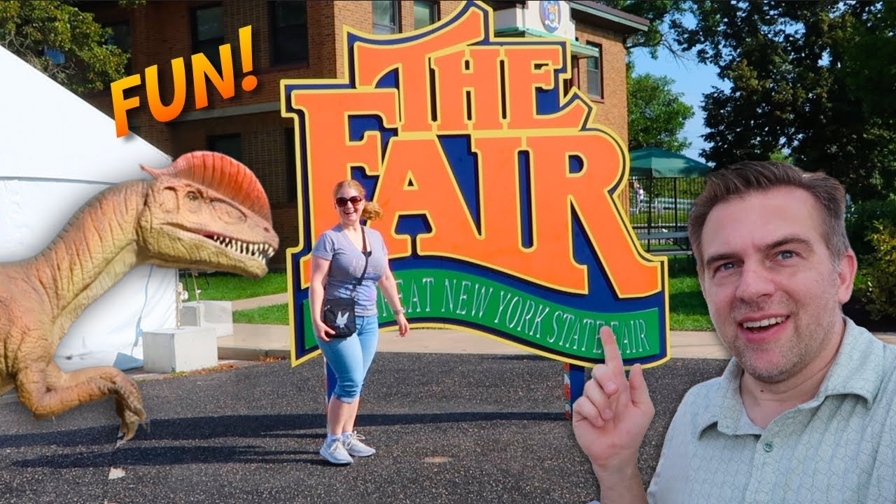 Dinos, drums and a PRETZEL FAIL! - the sights and sounds of the New ...
