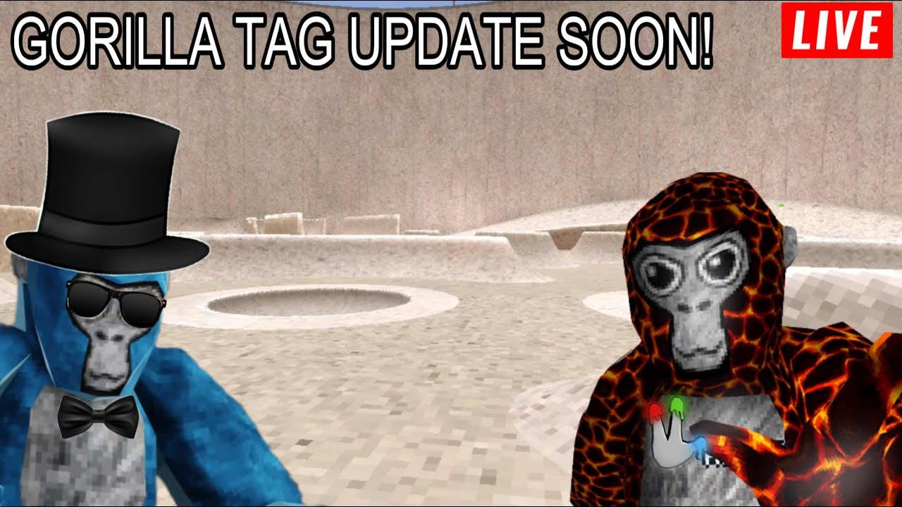 New Gorilla Tag Update Soon! - YouTube